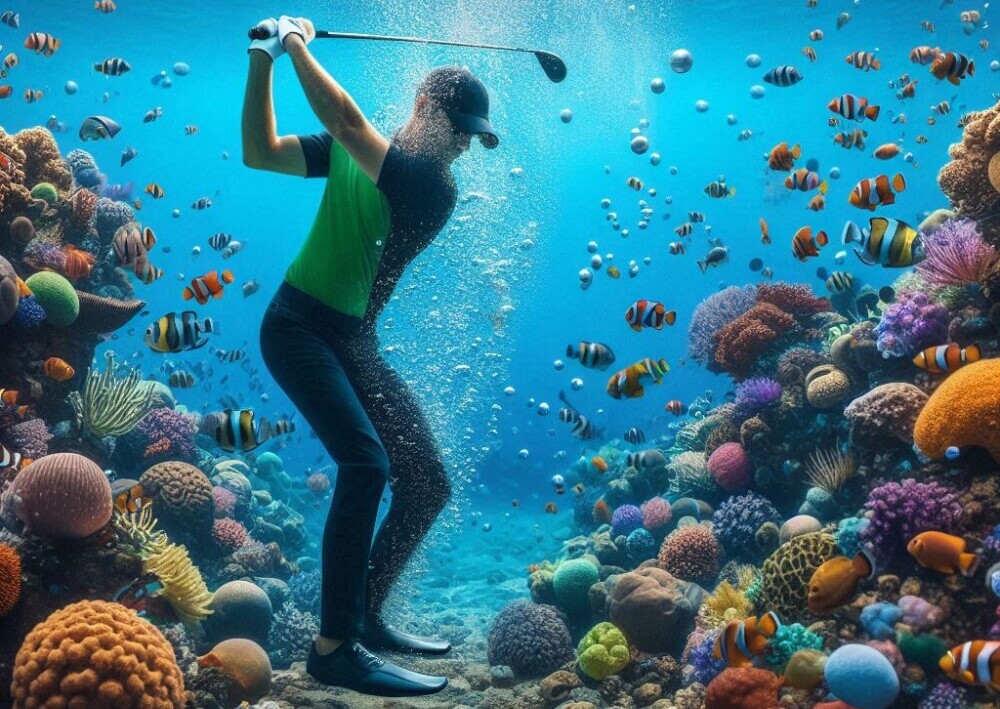 Underwater Golf : Yes it Exists (Wild Idea ?)